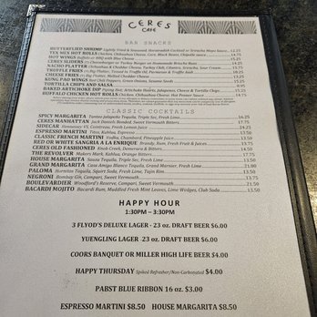 CERES CAFE - Updated December 2025 - 183 Photos & 440 Reviews - 141 W ...