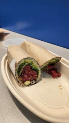 Photo of Yoki Express - Boston, MA, US. Poke Burrito