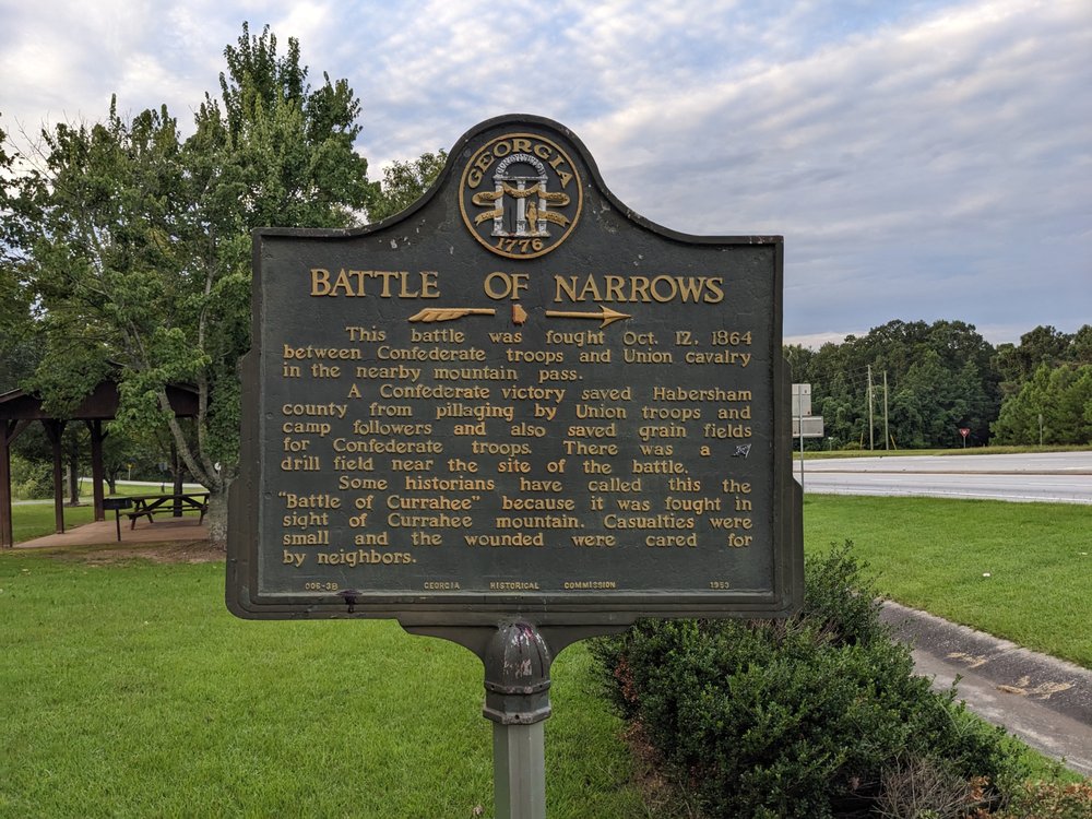 BATTLE OF NARROWS HISTORICAL MARKER - Updated August 2025 - 102 Baldwin ...