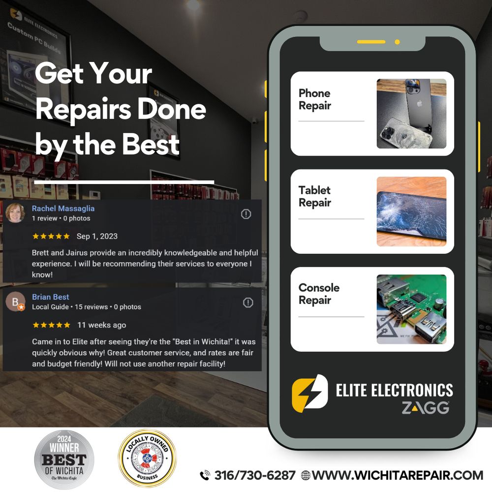 ELITE ELECTRONICS - Updated December 2025 - 10 Photos - 610 S Oliver Ave, Wichita, Kansas ...