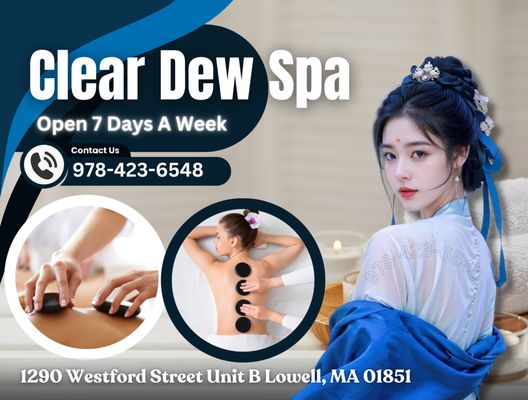 CLEAR DEW SPA - Updated September 2025 - Request an Appointment - 1290 ...