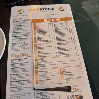 Viewhouse menu store