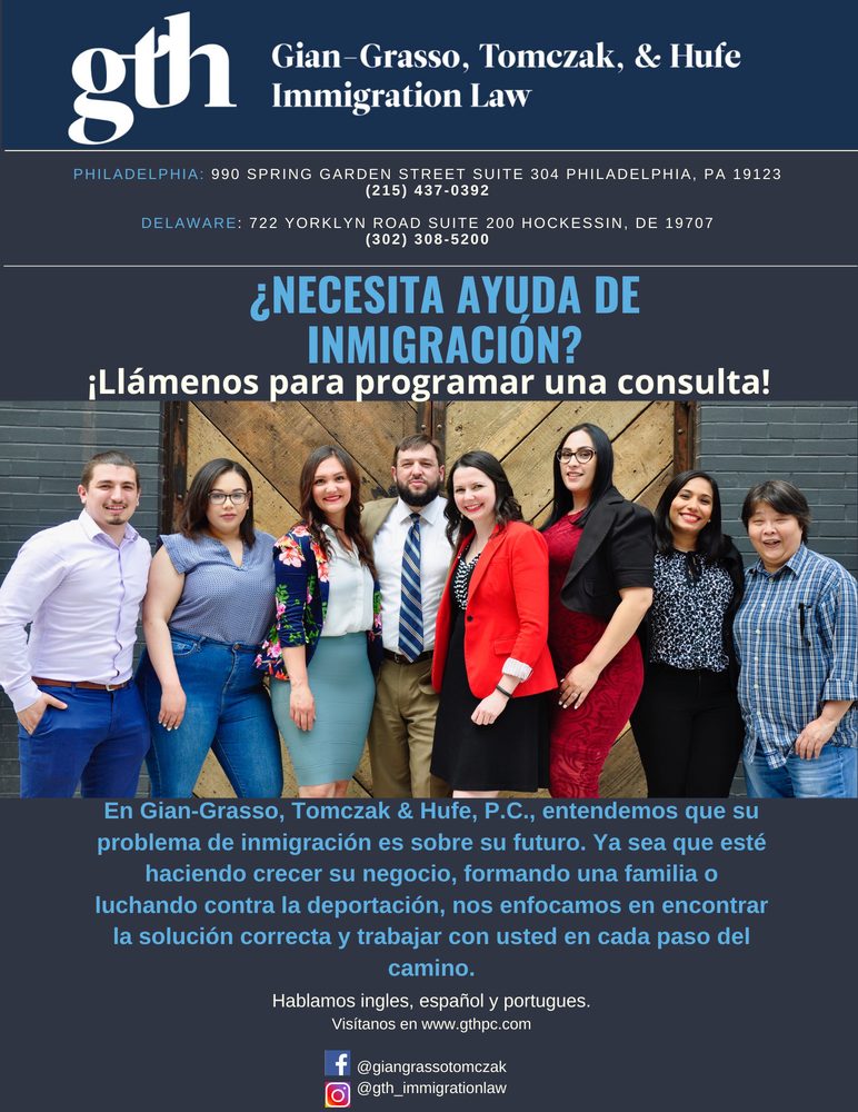 GIAN-GRASSO & TOMCZAK IMMIGRATION LAW GROUP | 990 Spring Garden St ...