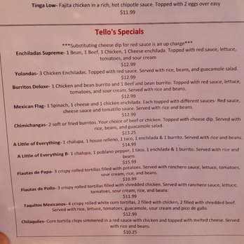 TELLO’S MEXICAN GRILL - Updated October 2025 - 173 Photos & 99 Reviews ...