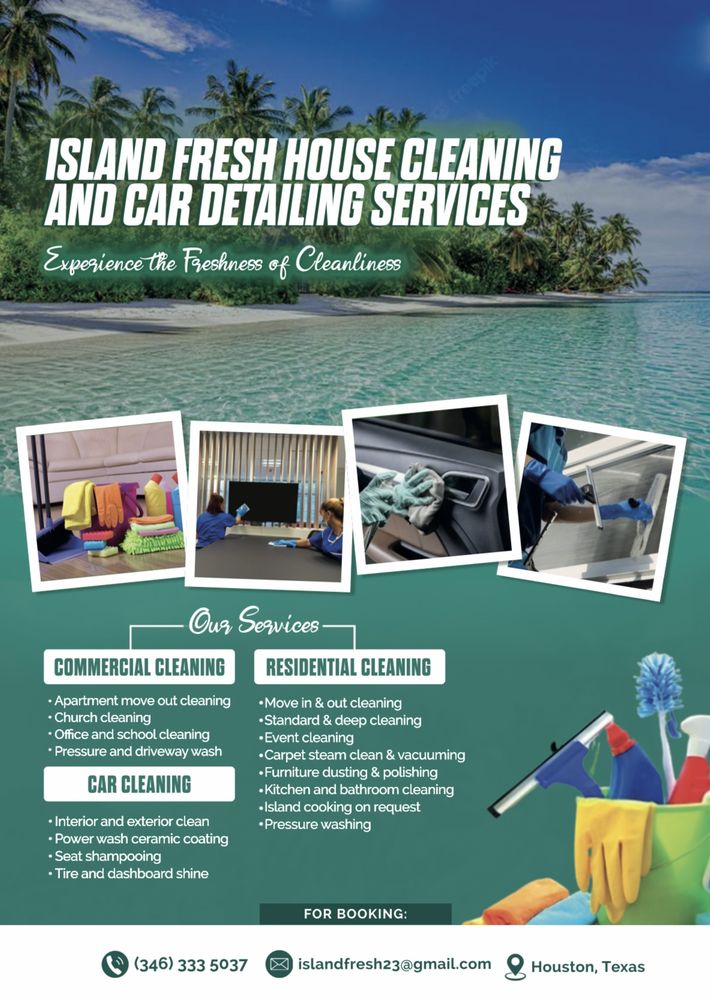 ISLAND FRESH HOUSE CLEANING AND CAR DETAILING SERVICES - Glencairn ...