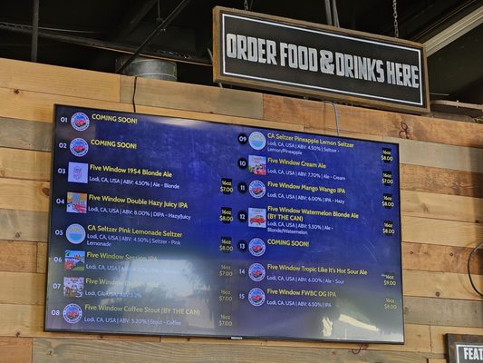 FIVE WINDOW BEER - Updated July 2025 - 211 Photos & 219 Reviews - 9 W ...