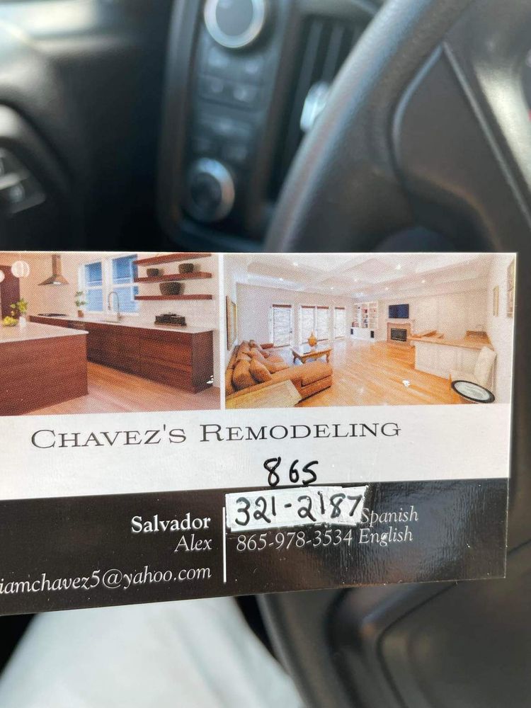 CHAVEZ’S REMODELING - Updated June 2024 - Lenoir City, Tennessee - General Contractors - Phone ...