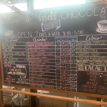 INDI CHOCOLATE - Updated October 2024 - 382 Photos & 237 Reviews - 1901 ...