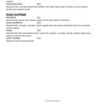 HISUI SUSHI - Updated October 2025 - 15 Photos - 3350 Millers Run Rd ...