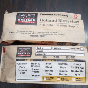 FAT BASTARD BURRITO - Updated January 2026 - 11 Photos - 1675 Tenth ...