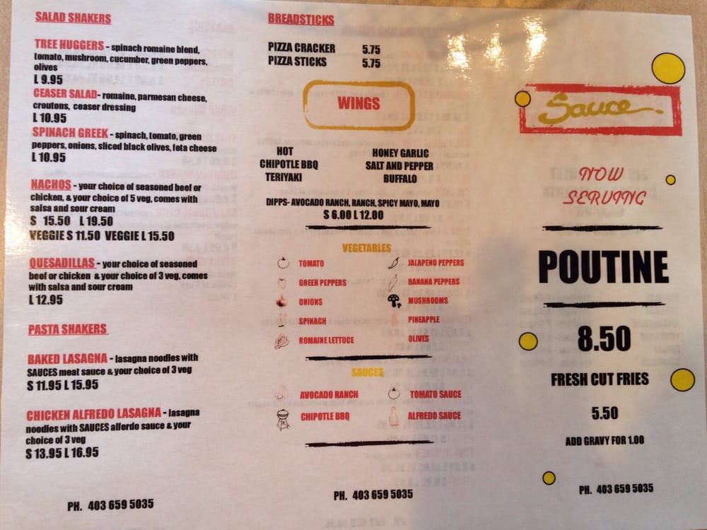 SAUCE - Updated December 2024 - 219 Main Street, Cardston, Alberta ...