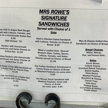 MRS. ROWE’S FAMILY RESTAURANT - Updated January 2025 - 158 Photos & 334 ...