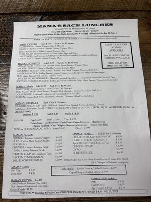 MAMA’S SACK LUNCHES - Updated August 2025 - 43 Photos & 68 Reviews - 21 ...