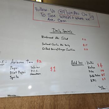 FLYIN AHI - Updated December 2025 - 34 Photos & 12 Reviews - 46-22 Kamehameha Hwy, Kaneohe ...