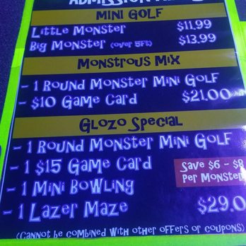 MONSTER MINI GOLF - Updated December 2024 - 285 Photos & 119 Reviews ...