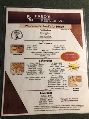 FRED’S RESTAURANT - 13 Photos & 32 Reviews - 107 S Main St, Franklin ...