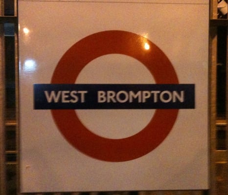 WEST BROMPTON LONDON UNDERGROUND AND OVERGROUND STATION - Updated May ...