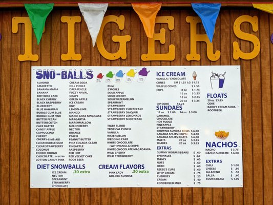 TIGERS SNO-BALLS - Updated April 2025 - 16 Photos - 3113 Ames Blvd ...