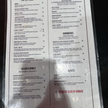 SLICE OF HOMAGE PIZZA - Updated August 2025 - 976 Photos & 683 Reviews ...