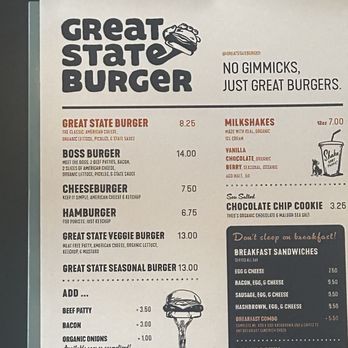 GREAT STATE BURGER - Updated September 2024 - 56 Photos & 63 Reviews ...