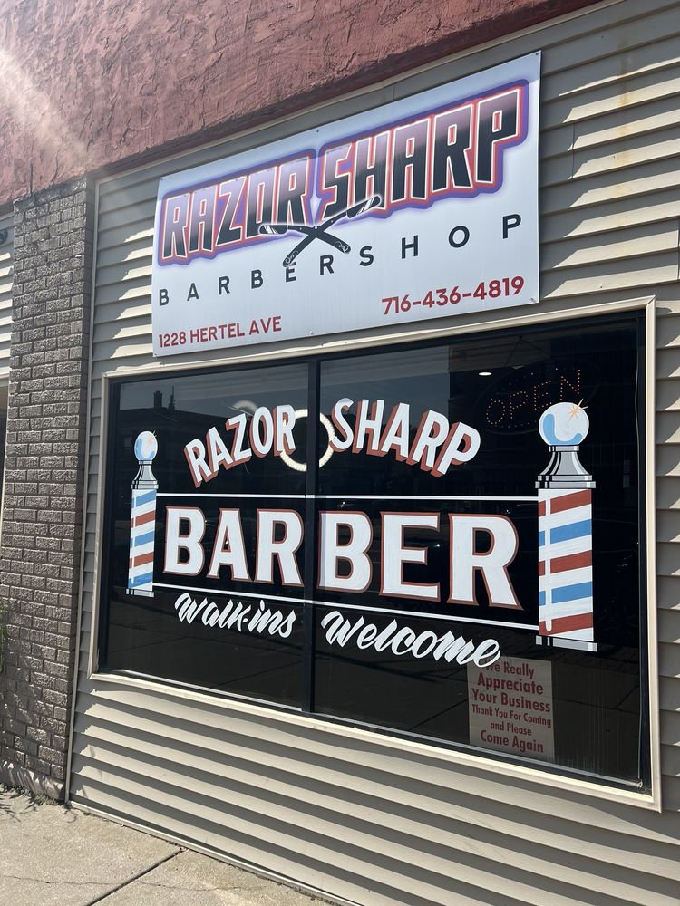 RAZOR SHARP BARBERSHOP - Updated October 2025 - 1228 Hertel Ave ...