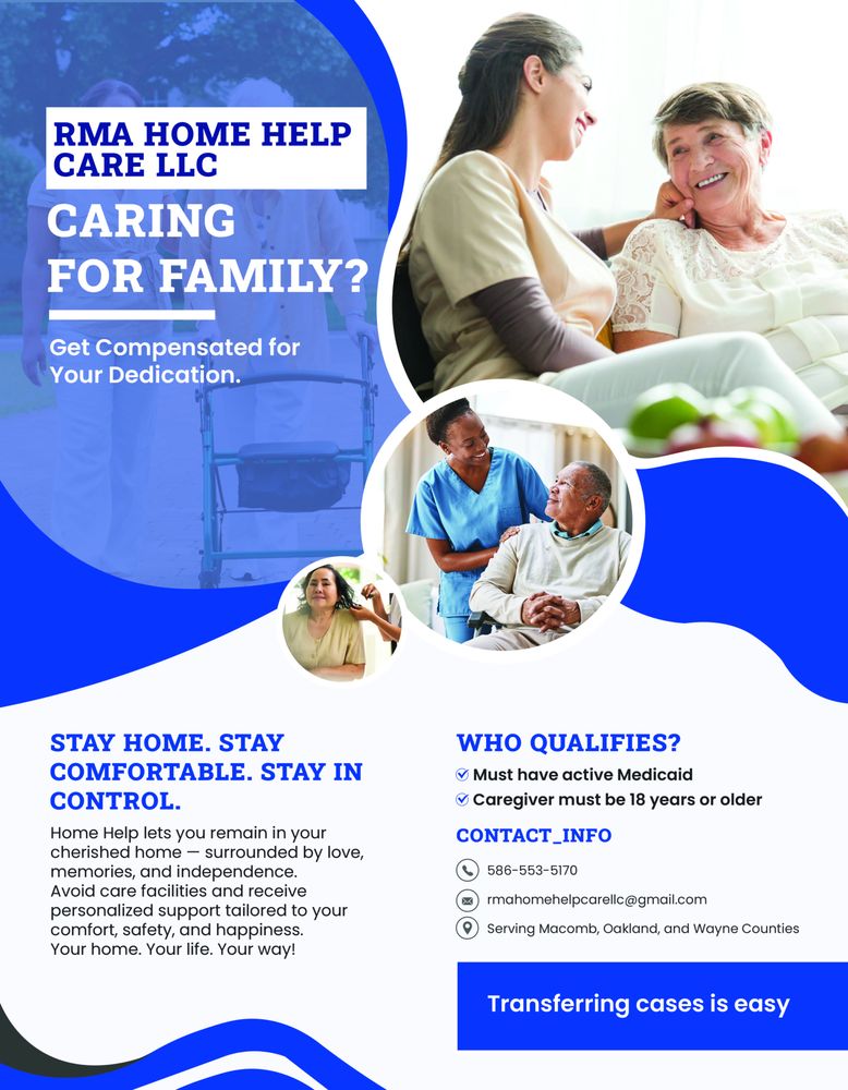 RMA HOME HELP CARE - Updated December 2025 - 51875 Emil Dr, Macomb ...