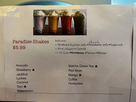 PARADISE BOBA TEA - Updated September 2024 - 23 Photos & 13 Reviews ...
