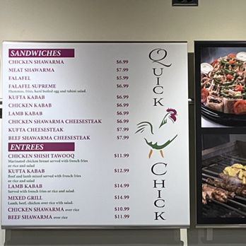 QUICK CHICK SHAWARMA AND GRILL - Updated June 2024 - 95 Photos & 84 ...