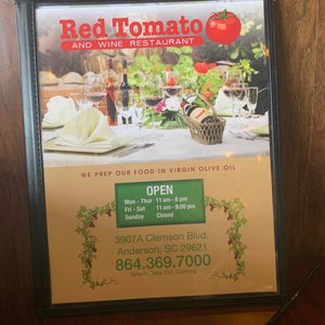 RED TOMATO AND WINE RESTAURANT - 37 Photos & 108 Reviews - 3907 Clemson ...