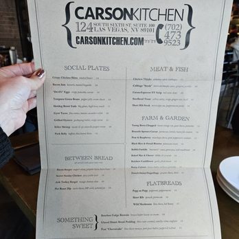 CARSON KITCHEN - Updated May 2025 - 8538 Photos & 3718 Reviews - 124 S ...