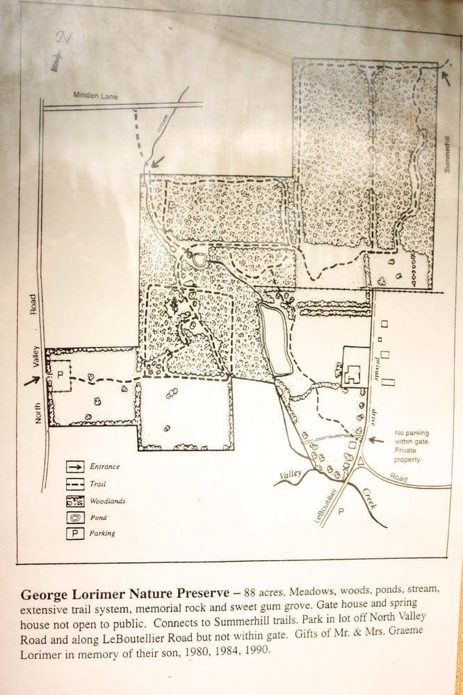 GEORGE LORIMER NATURE PRESERVE - Updated February 2025 - 1379-1529 N ...