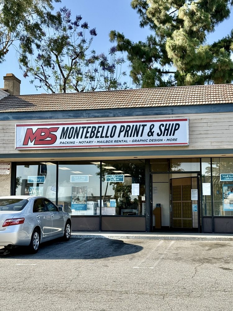 MONTEBELLO PRINT & SHIP - Updated December 2025 - 1012 W Beverly Blvd ...