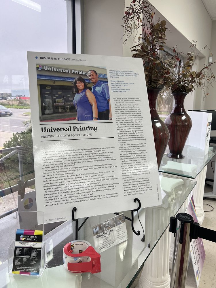 UNIVERSAL PRINTING - Updated December 2025 - 9890 Lake Forest Blvd, New ...