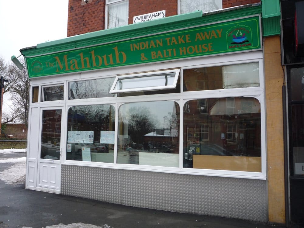 MAHBUB INDIAN TAKEAWAY - 524 Wilbraham Road, Manchester, United Kingdom ...