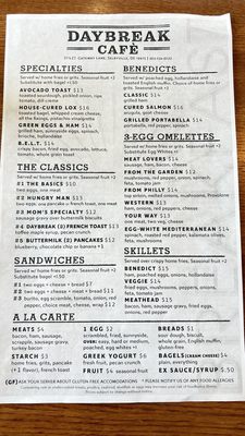 DAYBREAK CAFE - Updated July 2025 - 10 Reviews - 37427 Gateway Ln ...