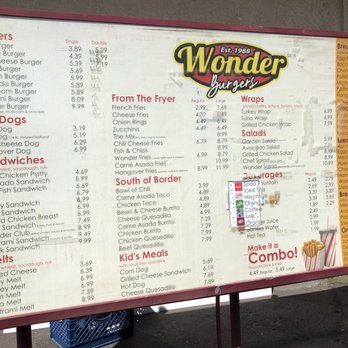 WONDER BURGERS - Updated June 2025 - 221 Photos & 188 Reviews - 2584 E ...