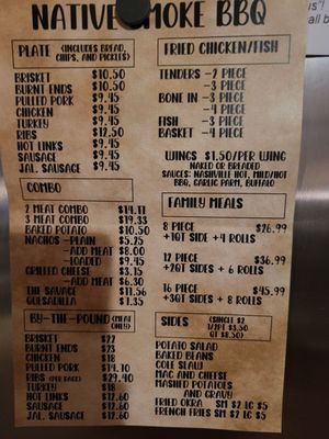 NATIVE SMOKE BBQ - Updated June 2025 - 25 Photos & 18 Reviews - 702 E ...