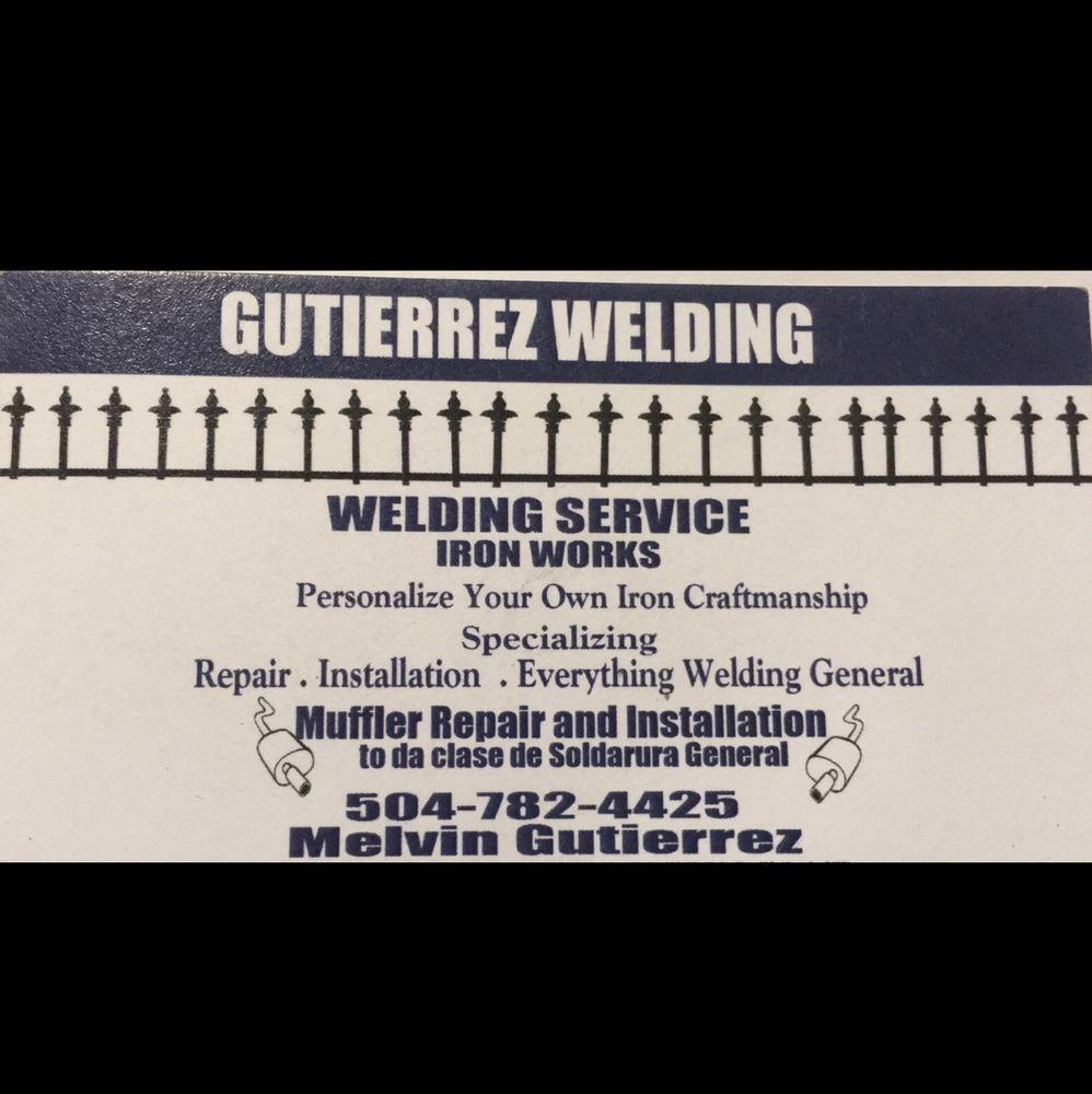 GUTIERREZ WELDING SERVICES IRON WORKS - Updated November 2025 - Request a Quote - 2755 Abundance ...