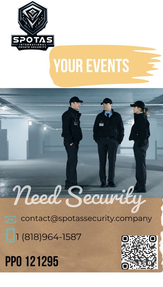 SPOTAS INTERNATIONAL PRIVATE SECURITY - Updated September 2025 - Request a Quote - 615 S Virgil ...