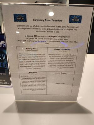 60 TO ESCAPE - Updated December 2025 - 23 Photos & 63 Reviews - 6170 W ...