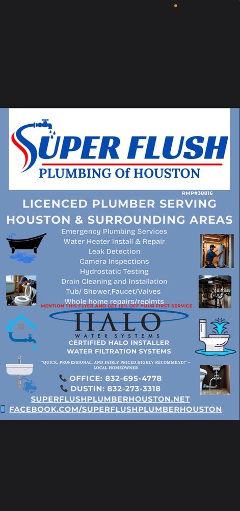 SUPER FLUSH PLUMBING - Updated August 2025 - 29 Photos - 16455 Fm 2920 ...