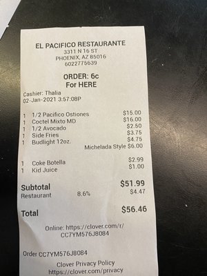 EL PACIFICO RESTAURANTE Y PESCADERIA - Updated December 2024 - 85 ...