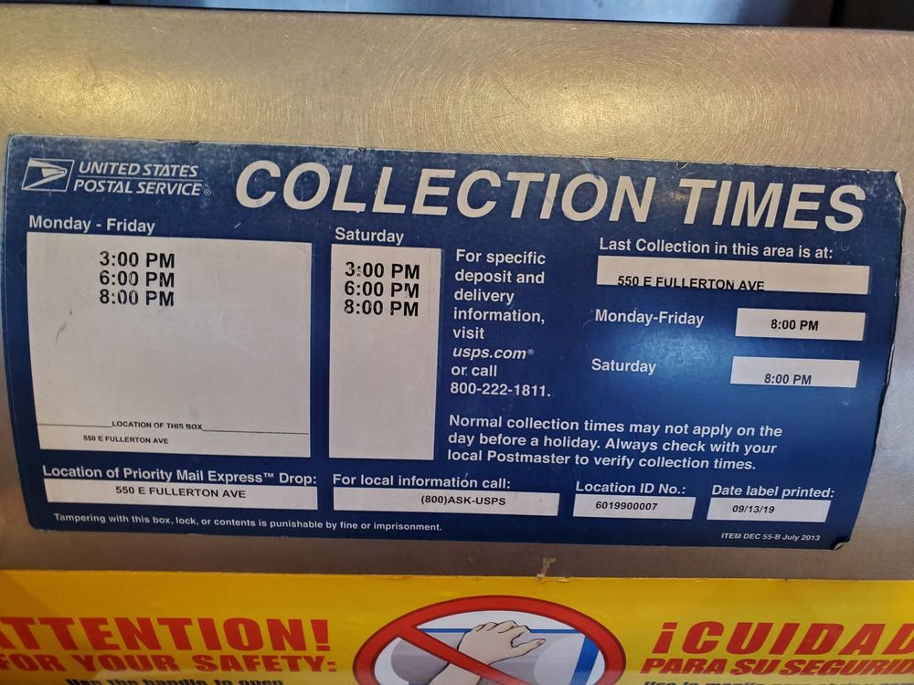 USPS - Updated December 2025 - 12 Photos & 109 Reviews - 550 E ...