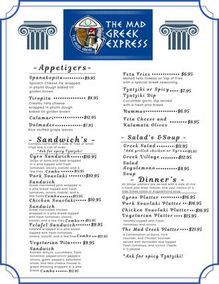 THE MAD GREEK EXPRESS - Updated October 2025 - 2171 S Grape St, Denver ...