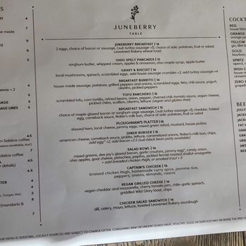 JUNEBERRY TABLE - Updated July 2025 - 256 Photos & 169 Reviews - 3900 ...