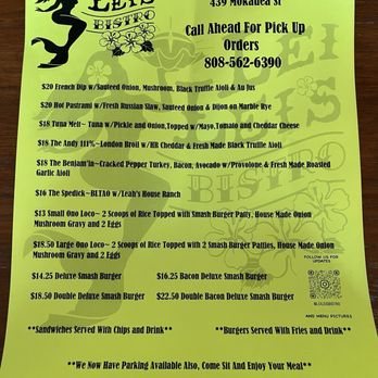 LEI LEI’S BISTRO - Updated May 2025 - 147 Photos & 30 Reviews - 439 ...