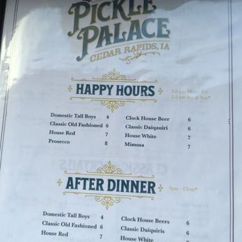 PICKLE PALACE - Updated August 2025 - 28 Photos & 28 Reviews - 101 1st ...
