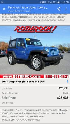 ROTHROCK MOTOR SALES - Updated December 2025 - 106 Reviews - 1648 Plaza ...