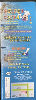 GOLDEN CHINA - 87 Photos & 239 Reviews - 25024 I-45 N, Spring, Texas ...