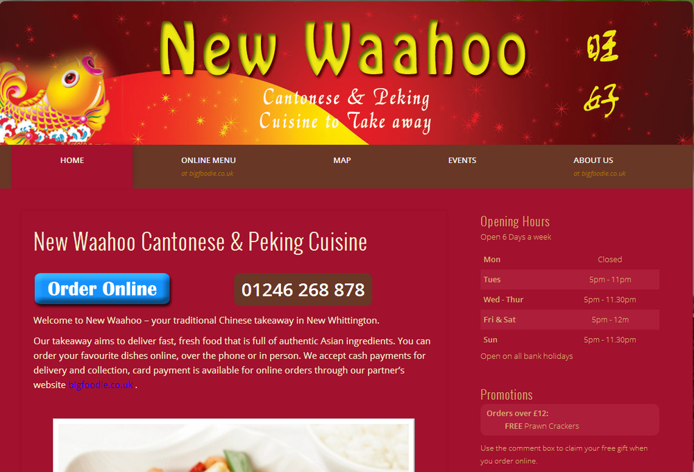 NEW WAAHOO CANTONESE & PEKING CUISINE - 2 South Street N, New ...
